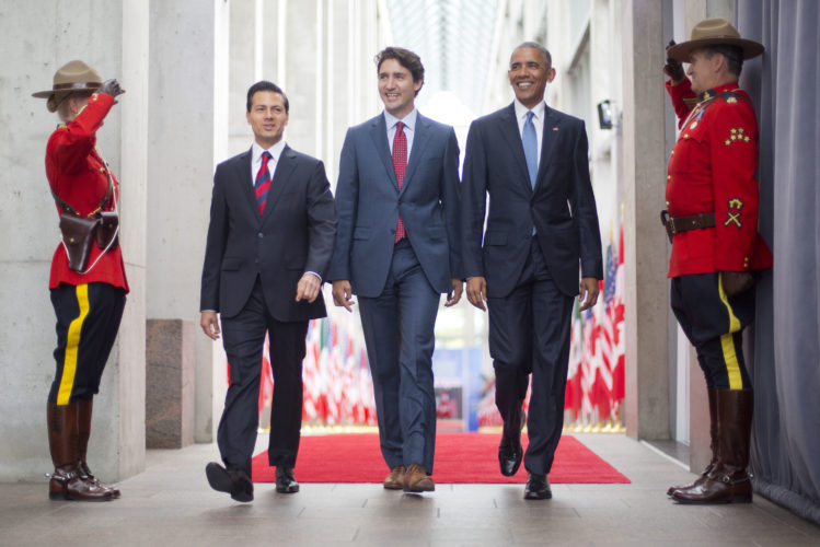 World Leaders Obama, Trudeau, Nieto Take Aim at Donald Trump | News ...